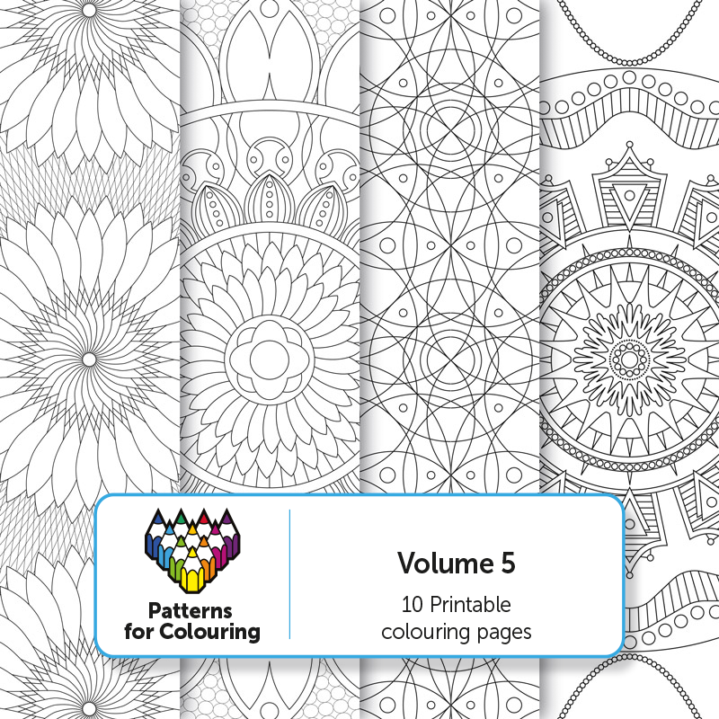 Patterns for Colouring Volume 5 - Patterns for Colouring